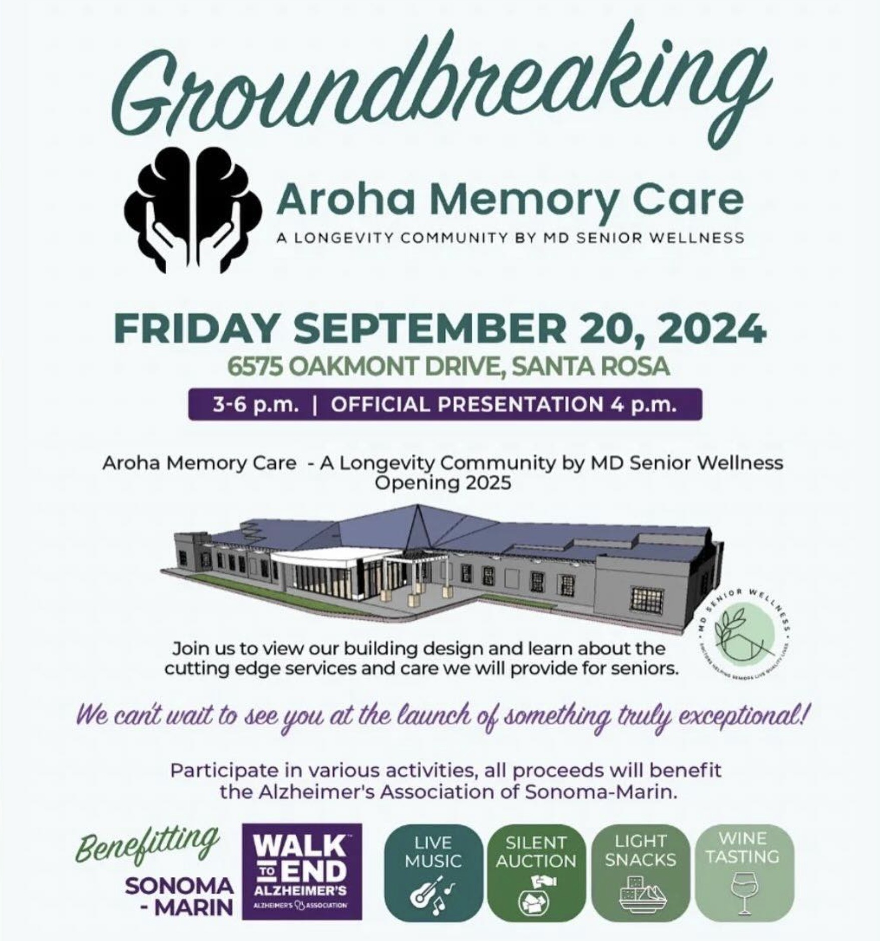 Groundbreaking - MD Senior Wellness - Aroha Memory Care